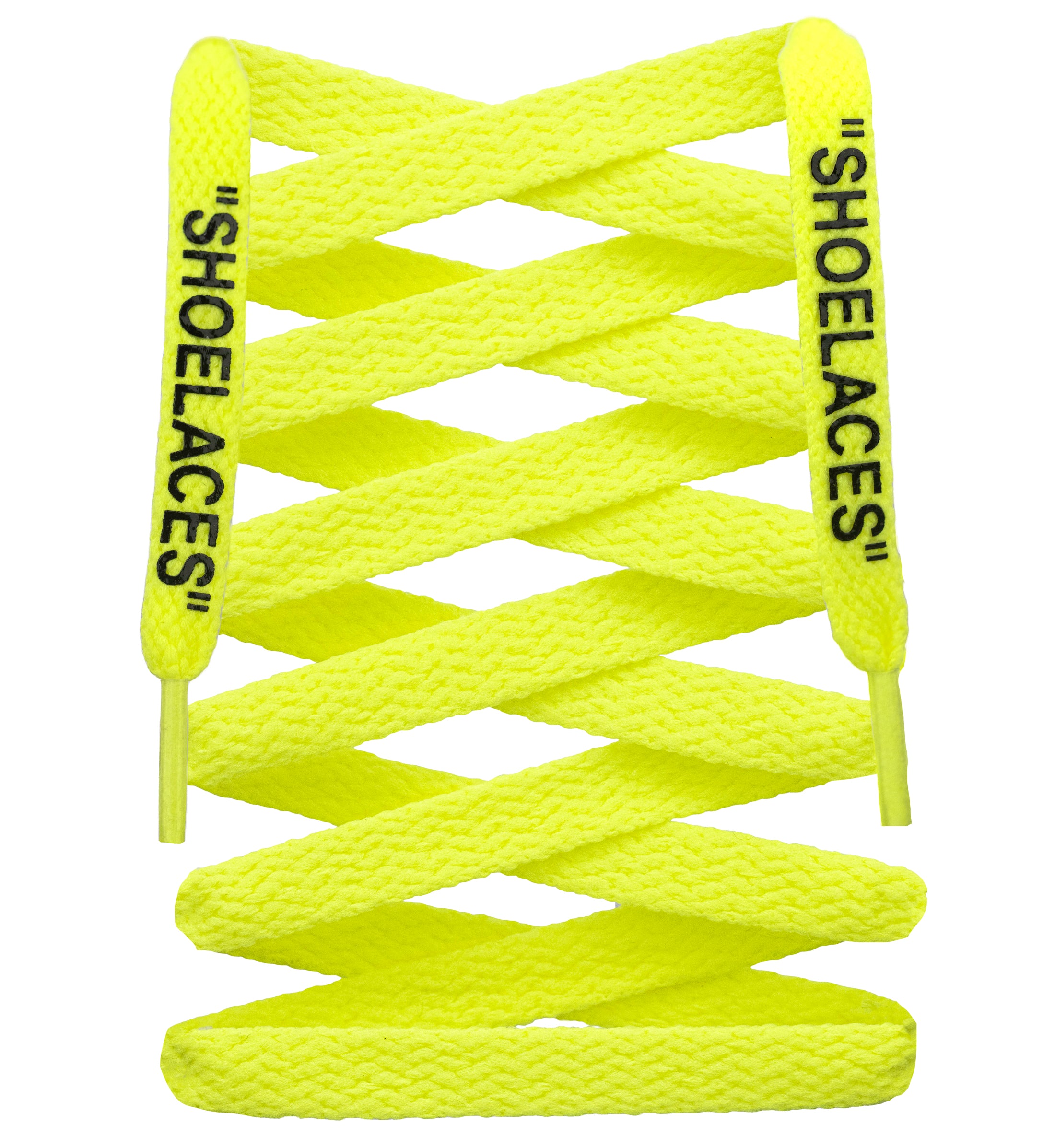 Flat Printed "SHOELACES" — LitLaces®